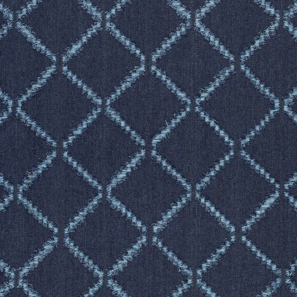 21923 Indigo Twist Diamonds | Knipidee.nl - Double folded or Rolls: Rolls